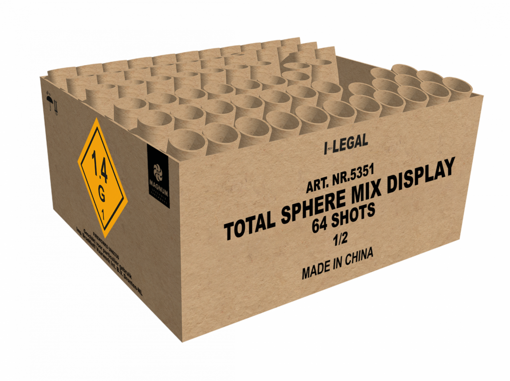 5351 Total Sphere Mix Display 64shots - Knalveilingen